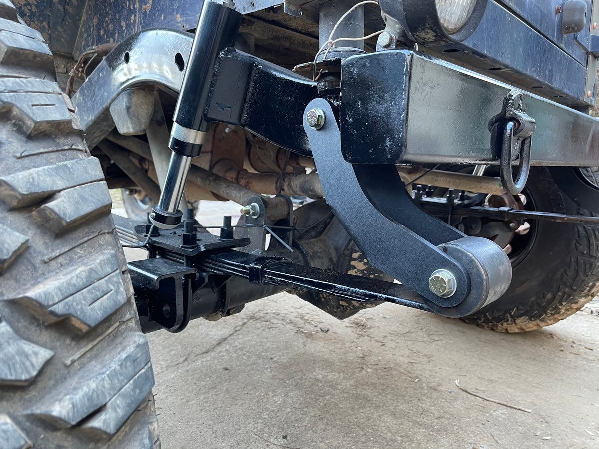 Wrangler YJ Rear Shackle for XJ Leaf Swap – Ironman4x4fab LLC