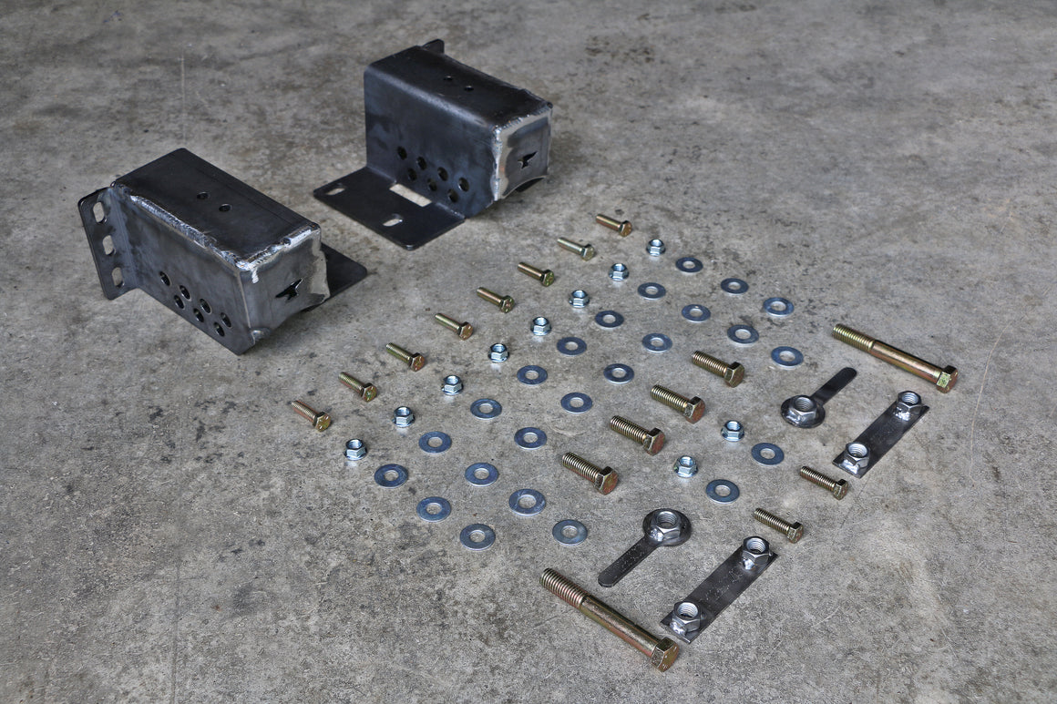 XJ No Lift Shackle Brackets – Ironman4x4fab LLC